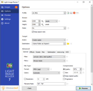 Light Image Resizer, Batch Photo Resizer, picture Converter